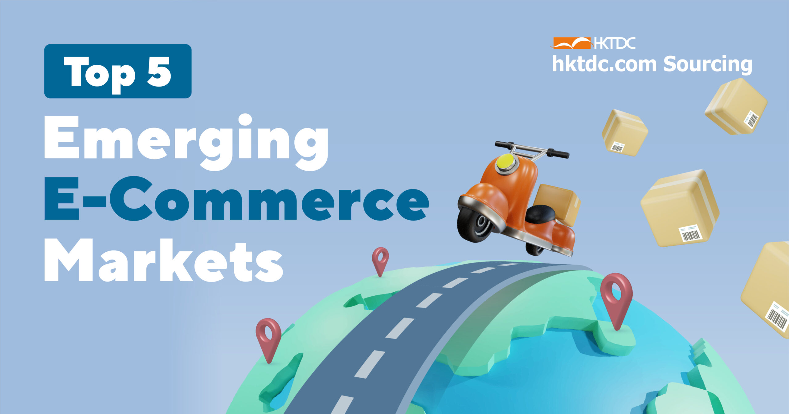 Five E-Commerce Markets to Explore This Year - HKTDC Newsbites